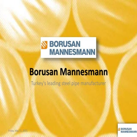 Borusan Mannesmann | PPSX