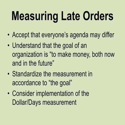 Enhancing order accuracy | PPTX