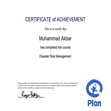 Disaster Risk Management | PPT