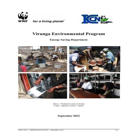 Improved Stoves project WWF Virunga Summary | PDF