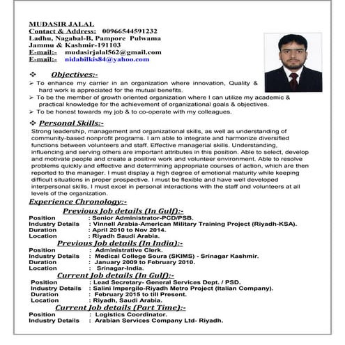 Azaz CV(Updated) | DOC