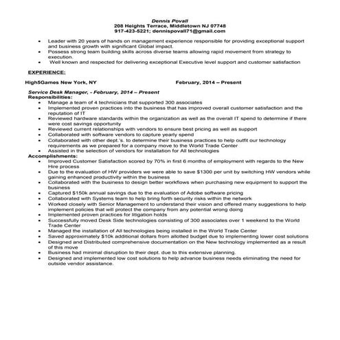 Jeffrey Perry Resume | PDF