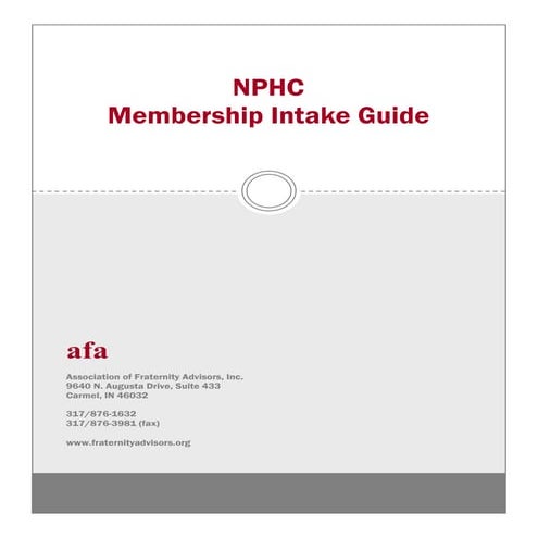 Membership_Intake_Guide_NPHC | PDF