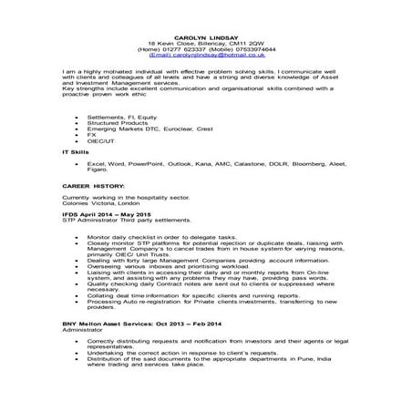 Stacy Peters - resume | PDF