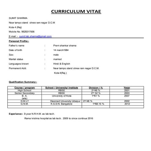 SUMIT CUR. | DOCX | Professional School | Postgraduate Education