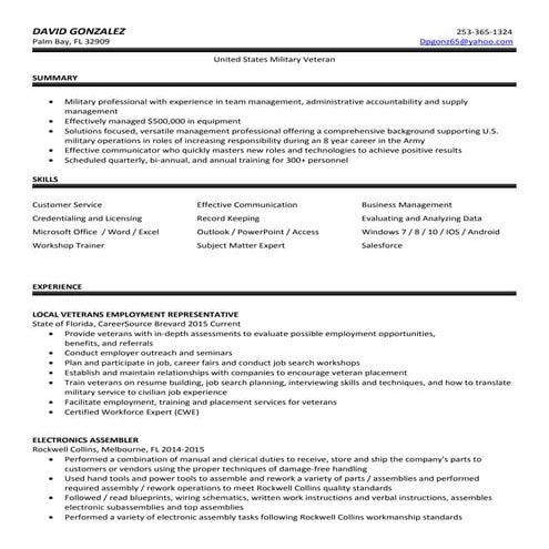 David resume2015 | DOC