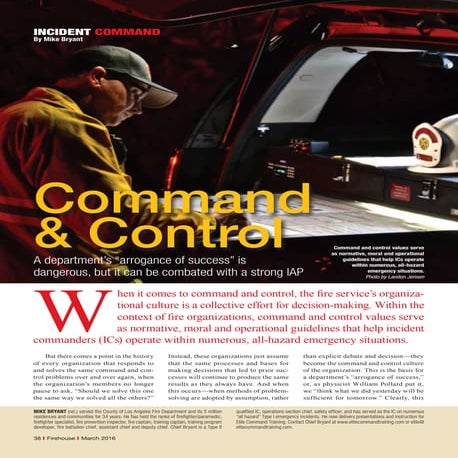 Command Article Firehouse Magazine | PDF