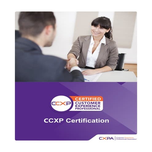 Significance of CCXP Certification | PDF