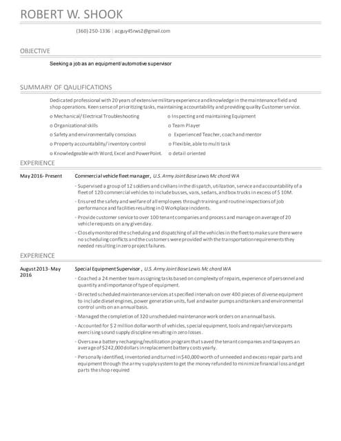 Scott Wohlers Resume 1-2016 | DOCX | Landscaping | Home & Garden