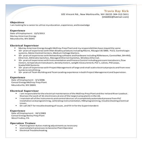 trk new resume | DOCX