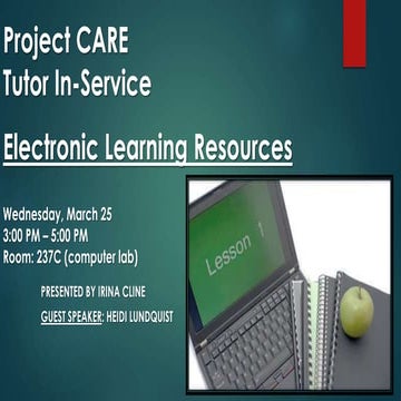 Presentation 3-25-15 | PPT