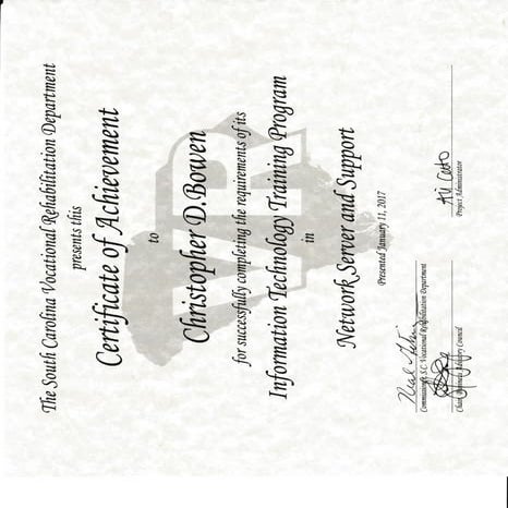 NSS Certificate of Completion | PDF