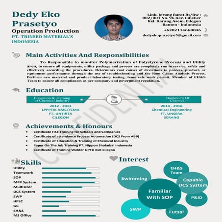 CV Dedy | PDF | Civil Engineering Industry | Industries