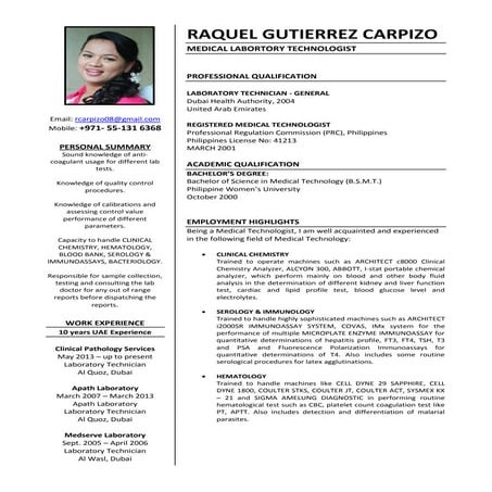 CV RAQUEL G CARPIZO | PDF