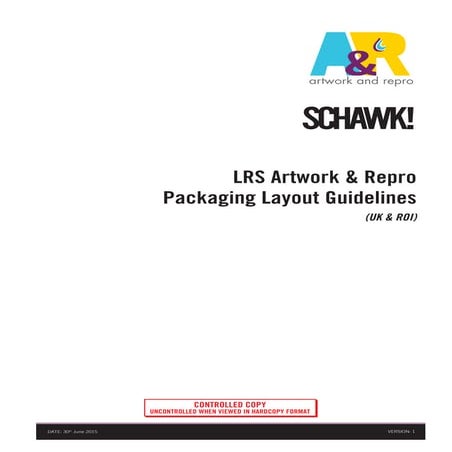 LRS Packaging Layout Guidelines V1 FINAL | PDF