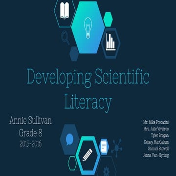 Annie Sullivan MIddle School - Science Presentation 3-08-16 | PPT