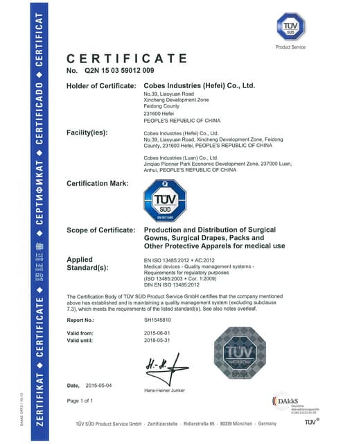 ISO ETO Sterilization | PDF