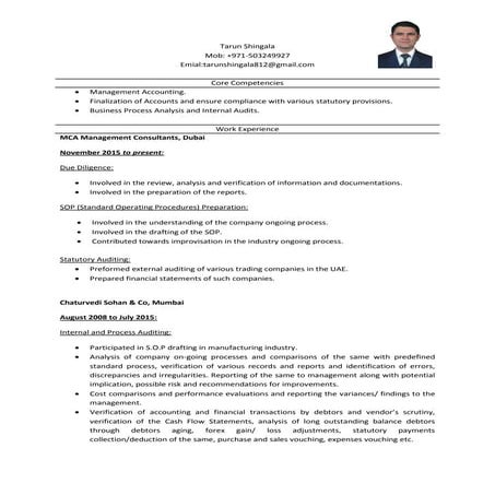 Tarun Shingala Profile | PDF