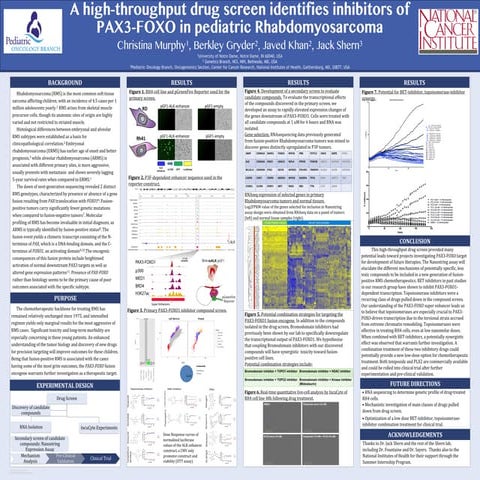 Summer Intern Poster Presentation | PDF