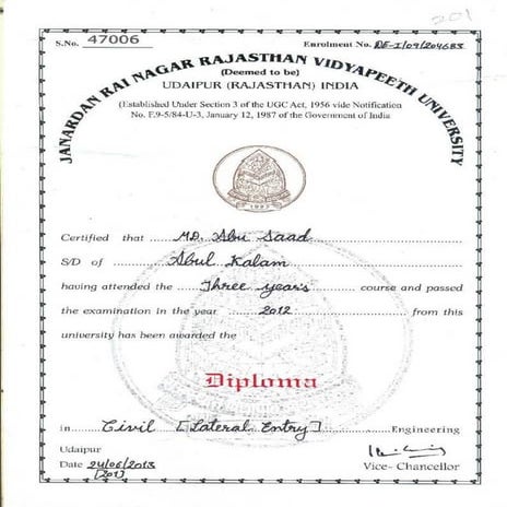 Diploma in civil (1) | PDF