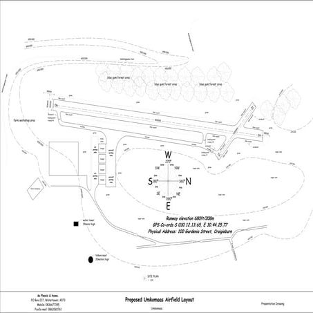 Umkomaas Airfield - Airfield Layout (A0) | PDF