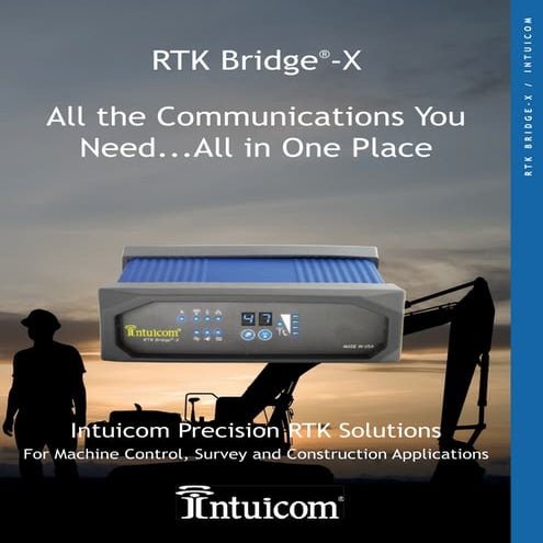RTK Bridge-X Survey Brochure | PDF