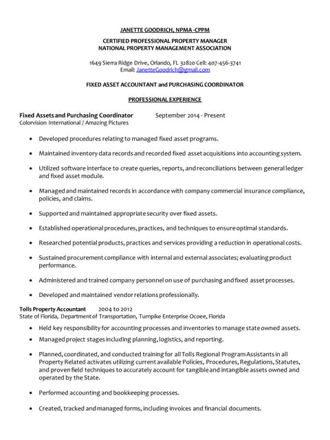 Janette Goodrich presentations