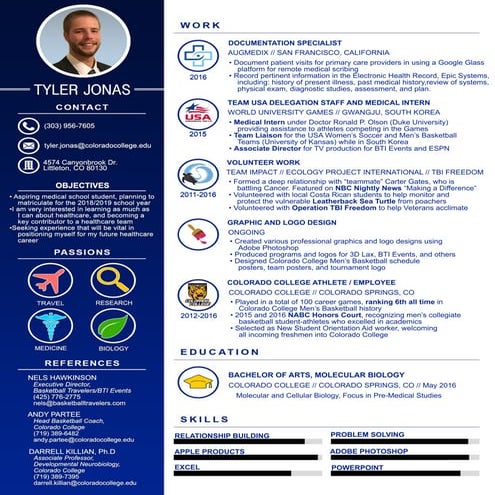 Tyler Jonas Official Resume color 2gpa | PDF