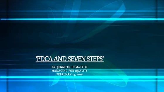 Twelve steps of qc | PPT | Science