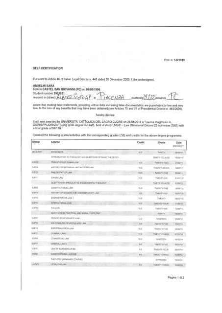 CERTIFICATION TRINITY EXAM - Level 3 | PDF