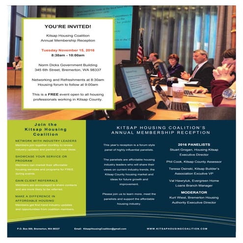 2016 KHC Reception Flyer Invite | PDF