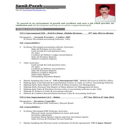 shashikant cv | DOC