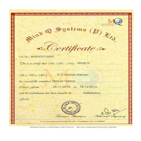 mq_certificate | PDF