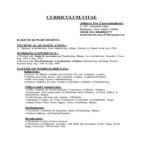 rakesh sharma resume.doc (2) | DOCX