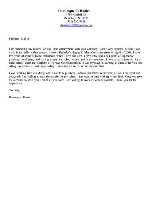 Recommendation Letter # 2 | DOC