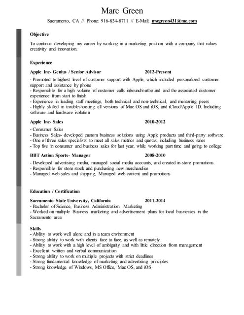Resume+Template | DOC