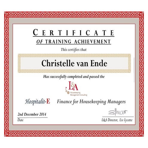 Cristelle van Ende | PDF