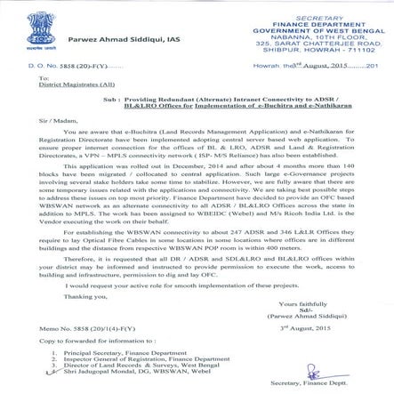 Finance Secretary Letter | PDF | Business Accounting & Finance | Business