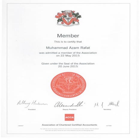 ACCA member (1) | PDF