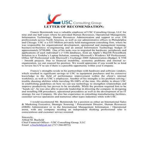 USC Recommendation | PDF