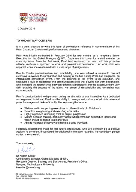 Letter of Recommendation.Maria Ancuta Pall | PDF