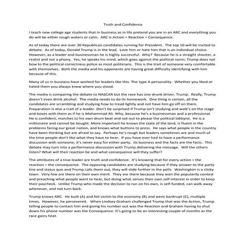 Donald Trump Communication and What It Reveals About His Emotional and ...