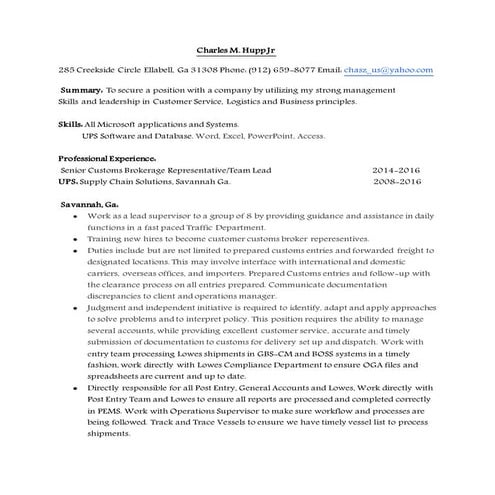 travis resume | DOCX