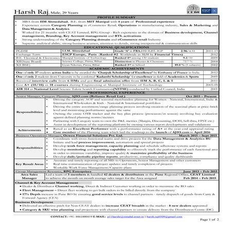 Harsh_CV_20160715 | PDF