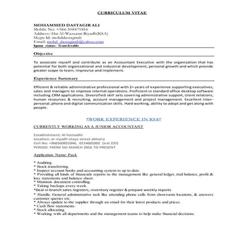 KSA CV! | DOCX