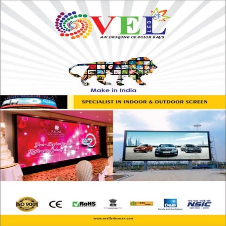 Ovel LED Screen Catalog | PDF | Interior Decorating | Home & Garden