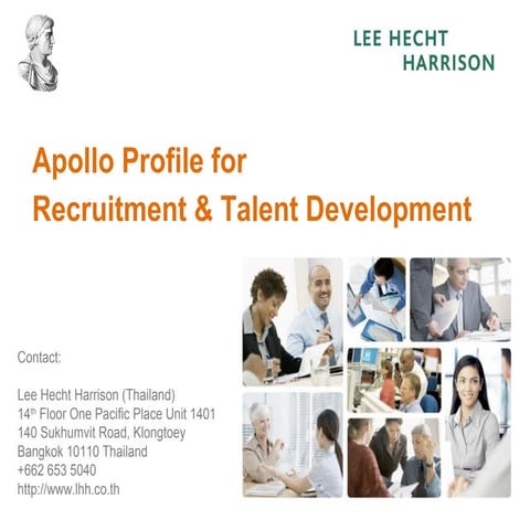 Apollo Overview for Recruitment & Talent Development - March 2016 | PPT