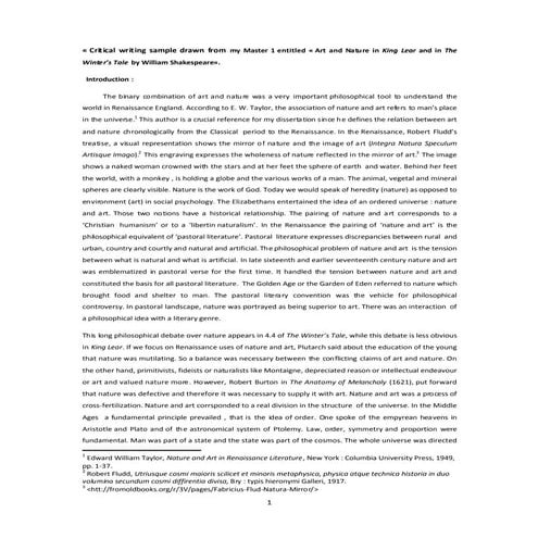 Writing Sample | PDF