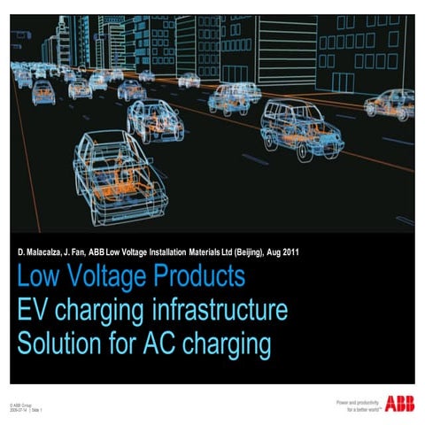 EV infrastructure - AC charger ABB | PDF