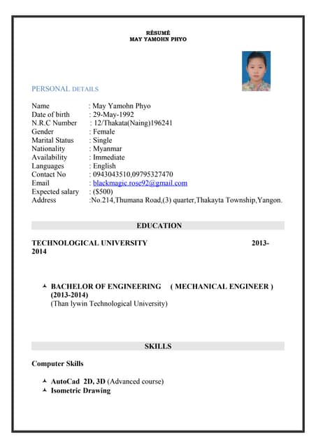 TRK CV form | DOCX